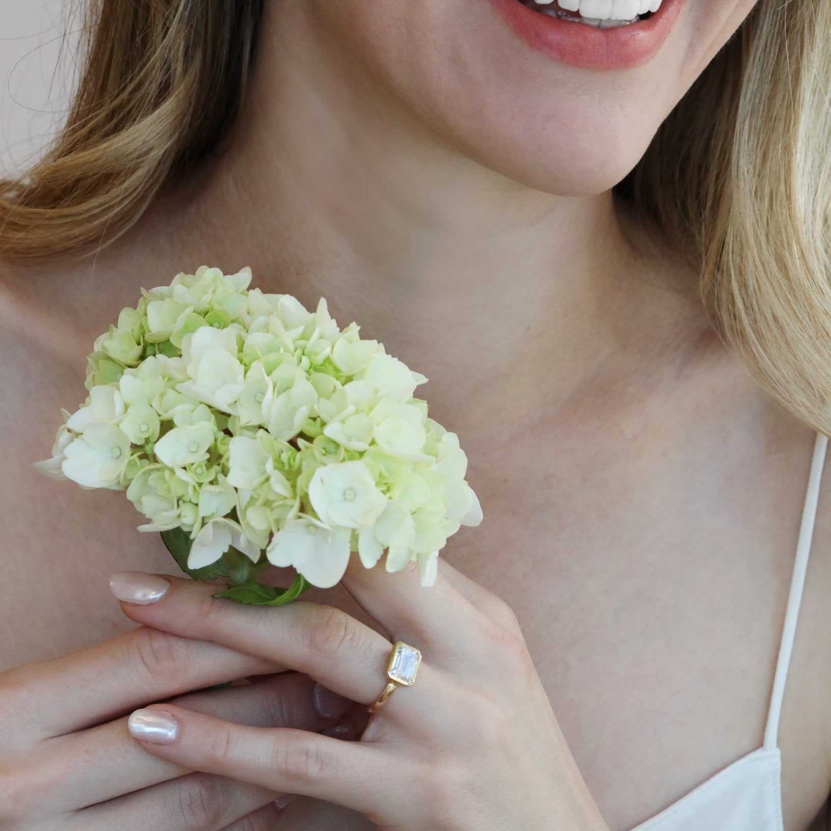 Anne Sportun 18K Gold "Piper" Ring Mount – Peridot Fine Jewelry